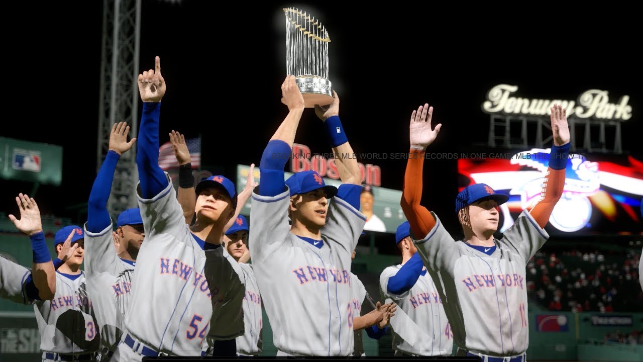 EXTRA INNING THRILLER IN THE WORLD SERIES!! MLB THE SHOW 17 - YouTube