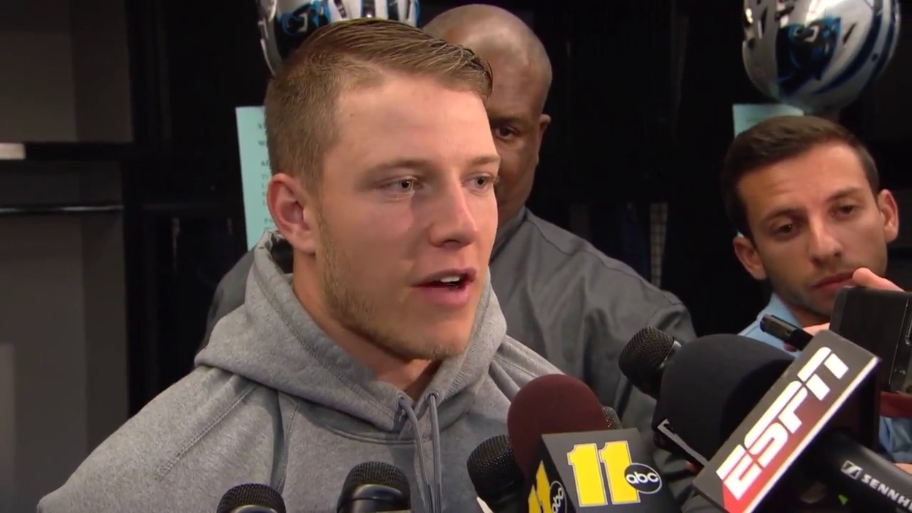 Christian McCaffrey: That was a lot of fun - YouTube