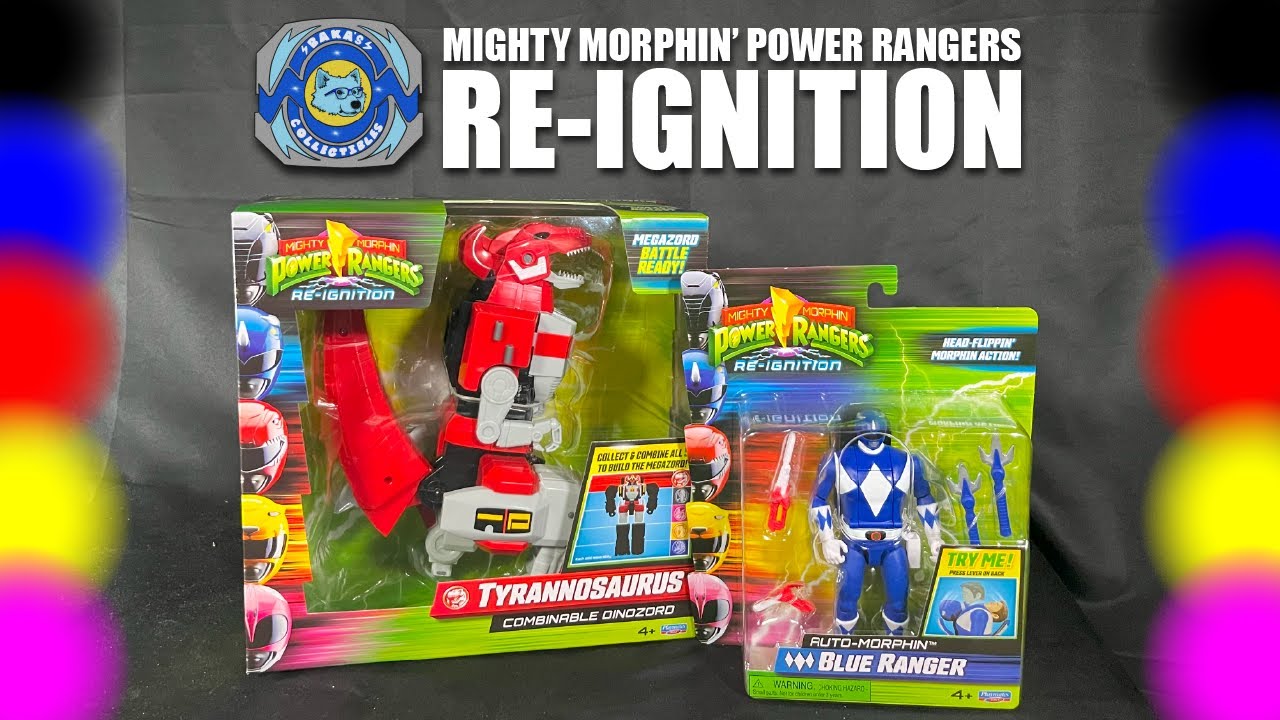Mighty Morphin' Power Rangers Re-Ignition Toy Review - YouTube