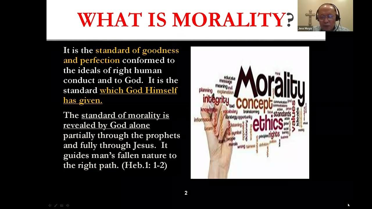 Tenets and Principles of Catholic Morality - YouTube