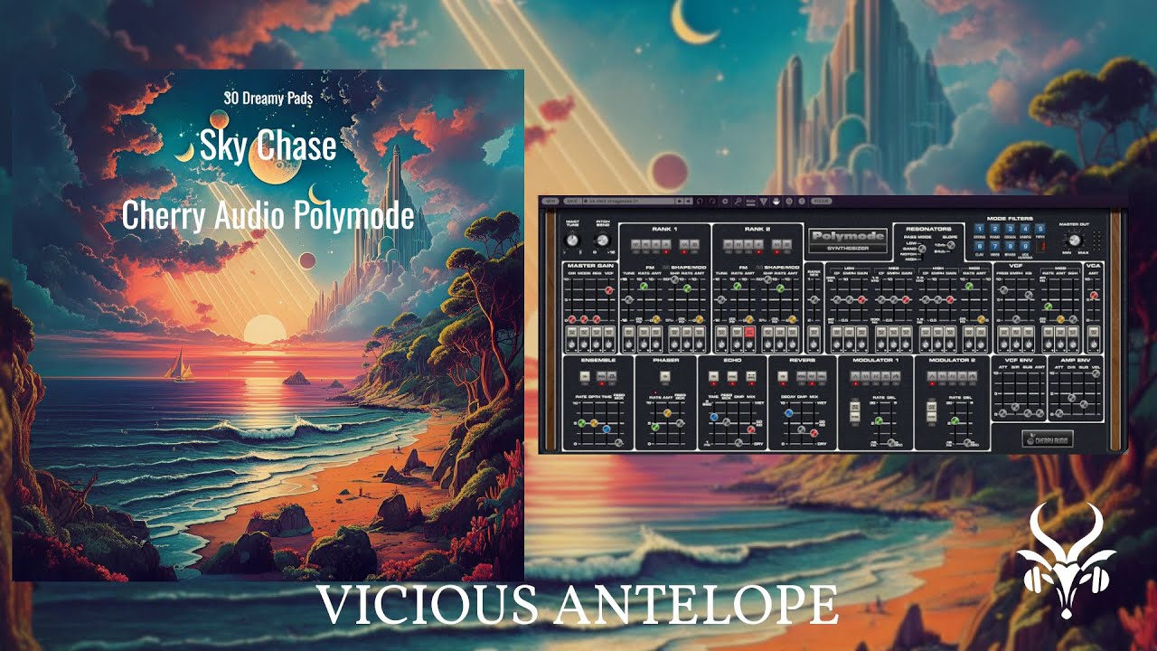 Cherry Audio Polymode Presets - Vicious Antelope - Sky Chase - YouTube