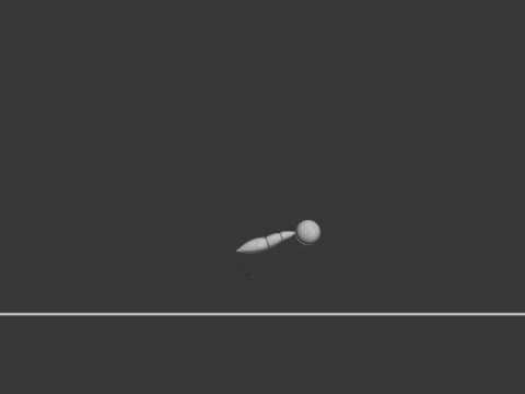 Bouncing Ball with tail animation. - YouTube