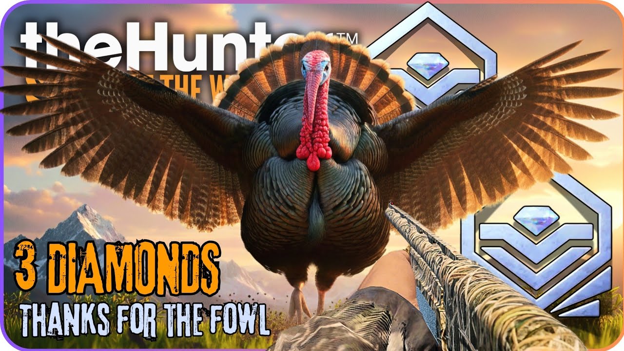 3 DIAMOND Turkeys! "Thanks for the Fowl" Community Challenge theHunter ...