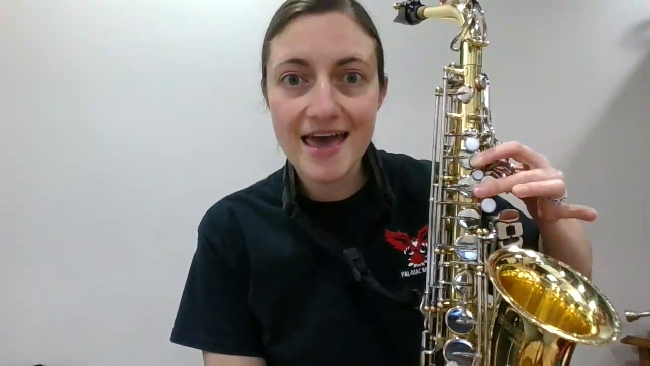 4th Band- Saxophone Lesson #6 - YouTube