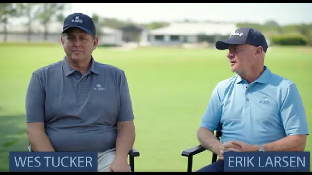 Erik Larsen & Wes Tucker discuss St. Johns Golf Club Renovations - YouTube