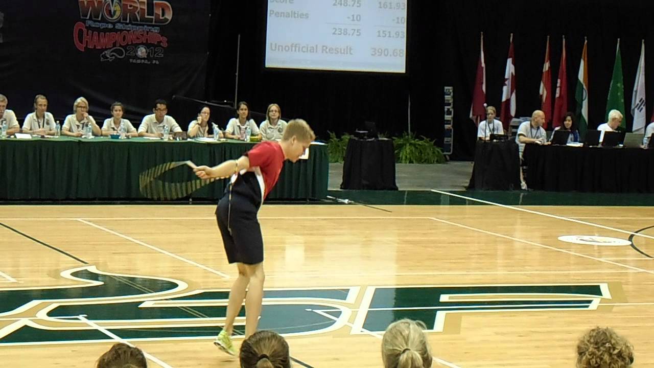 LJ, Team USA, World Rope Skipping Championships 2012 - YouTube
