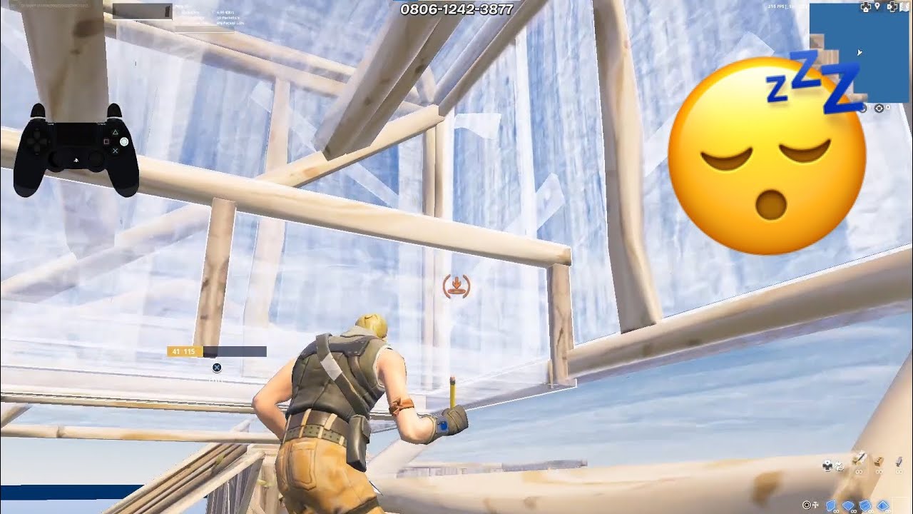 PS4 Controller With Paddles ASMR😴 (Fortnite Free Build) Not 4K - YouTube