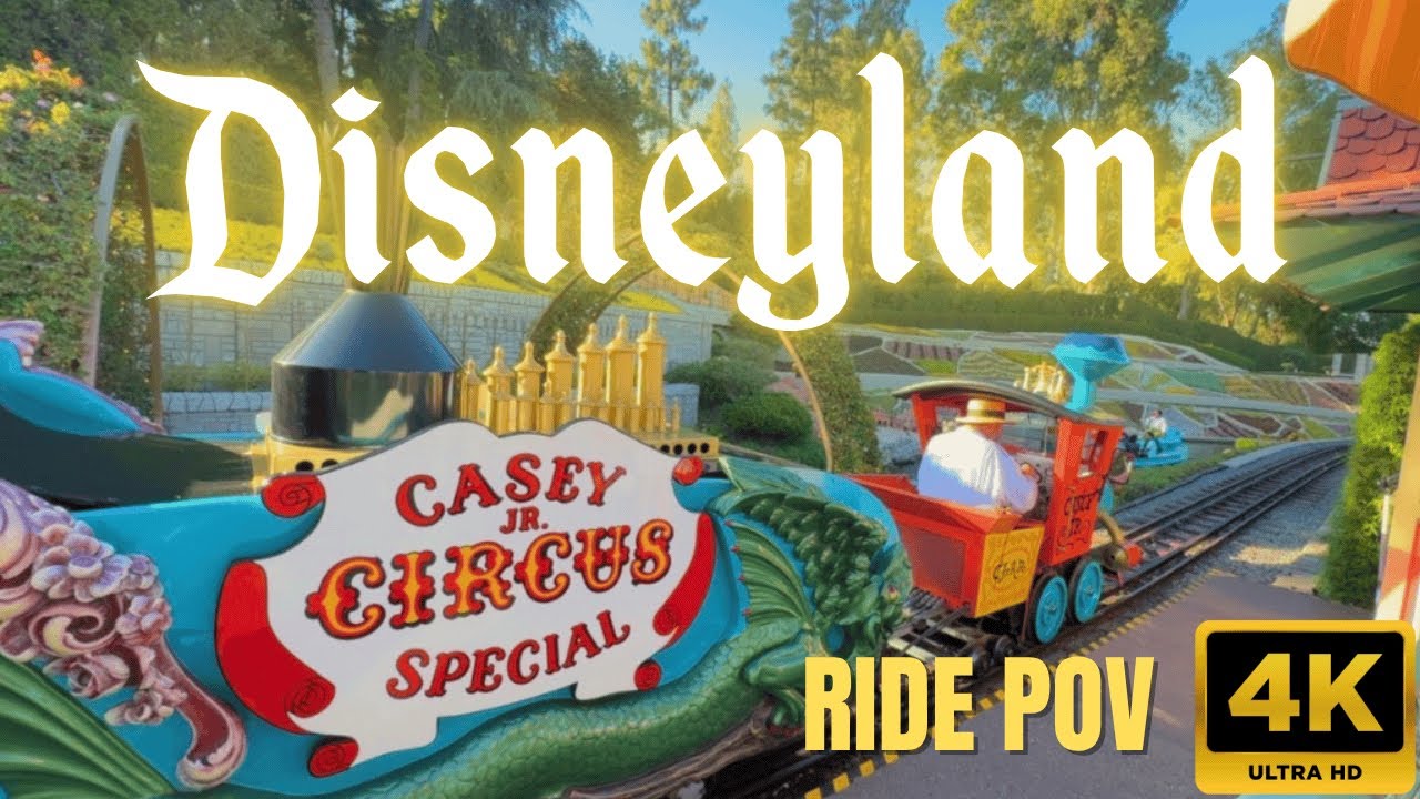 Casey Jr. Circus Train Ride POV 2025 4K - YouTube