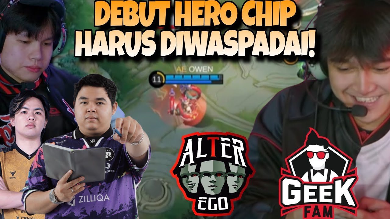 HERO CHIP HARUS DIWASPADAI !! AE + CHIP SEKUAT INI !! ALTER EGO VS GEEK ...