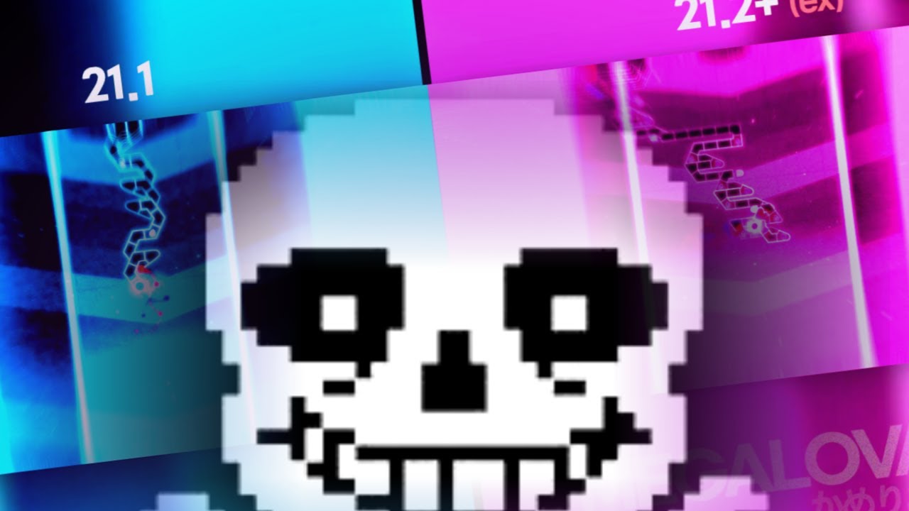 ADOFAI Custom / MEGALOVANIA vs MEGALOVANIA (ex) Comparison - YouTube