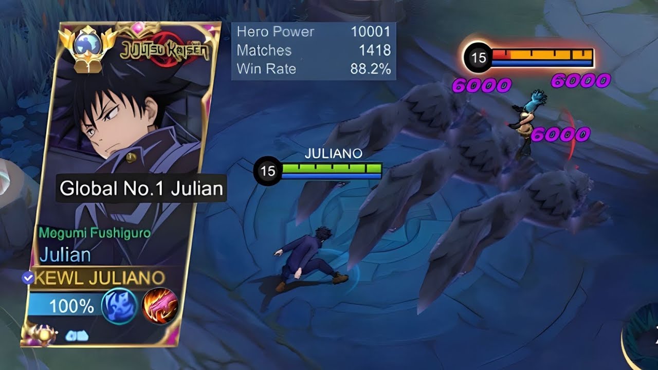 100% JULIAN ONE SHOT BUILD | YOU MUST TRY THIS! ( julian best build ...