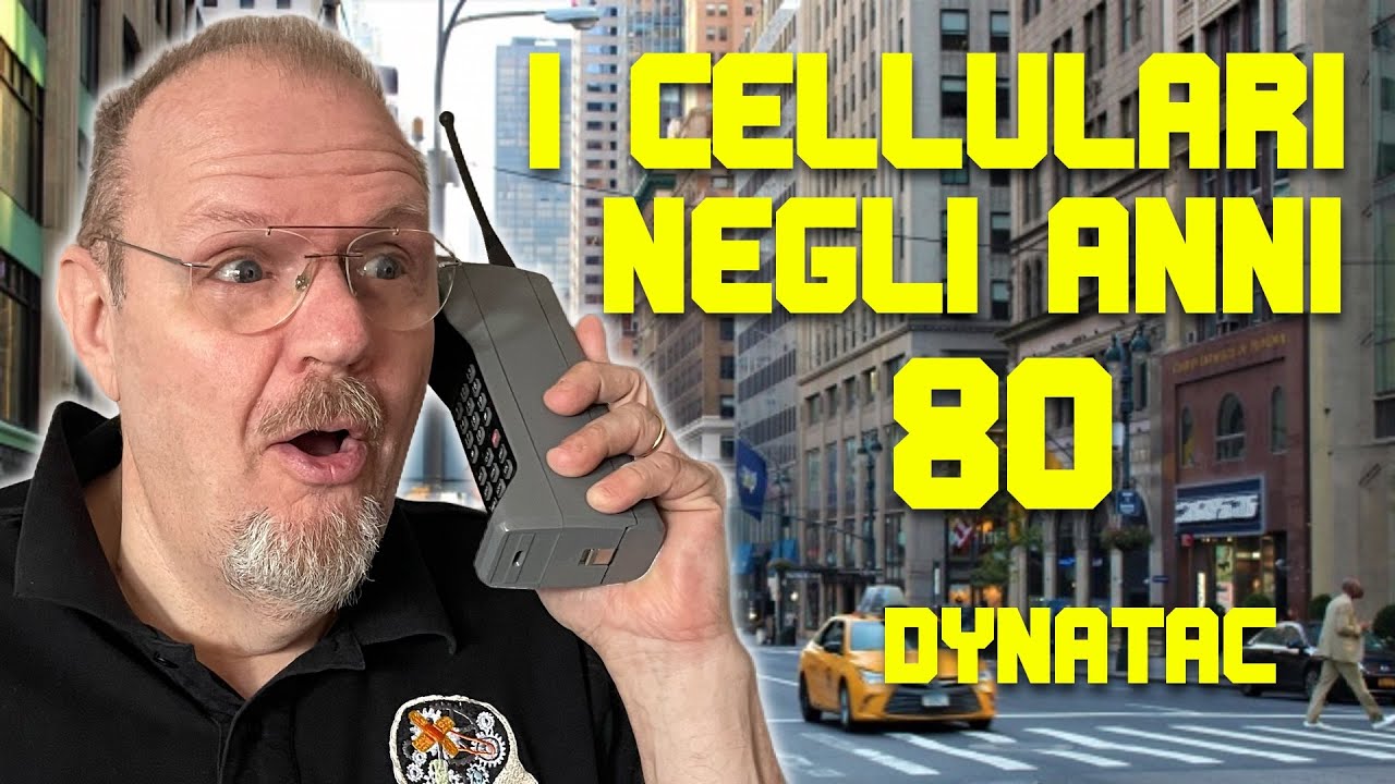 SH188 - I cellulari negli anni 80 - Motorola Dynatac - YouTube