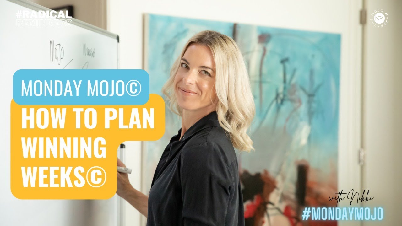 How To Plan Winning Weeks© Like A pro - YouTube