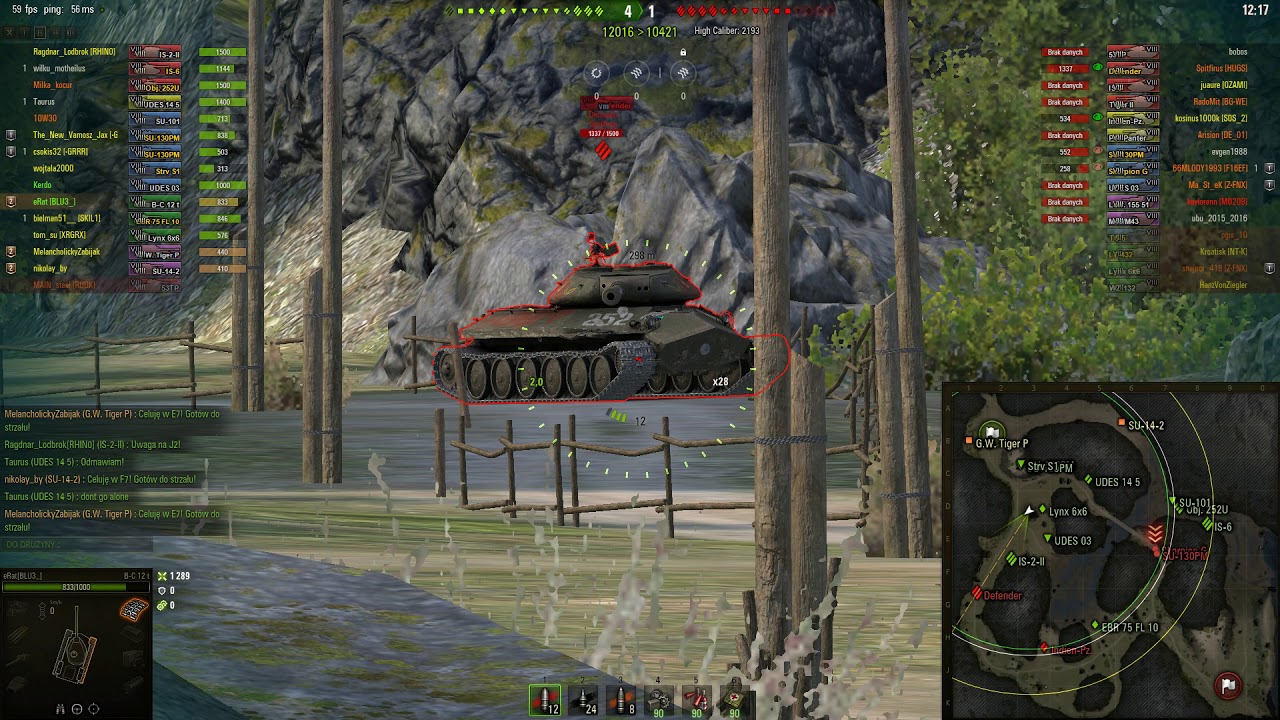 Zagrajmy w: "World of Tanks" / WN8: (4375) / (cz 4) - YouTube