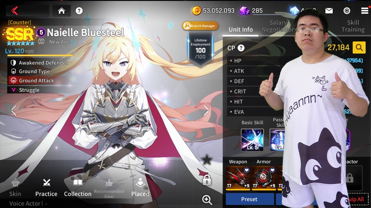 Counter: Side #179 SSR Thức tỉnh Naielle Bluesteel | Nguyen Viet Xuan ...