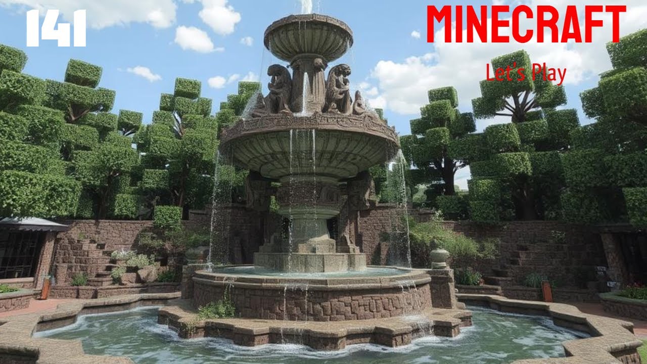 FONTÁNA | Minecraft Let's Play #141 - YouTube