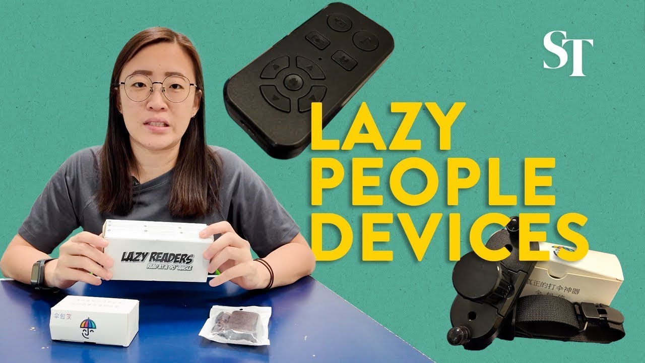 3 popular devices for lazy people - YouTube