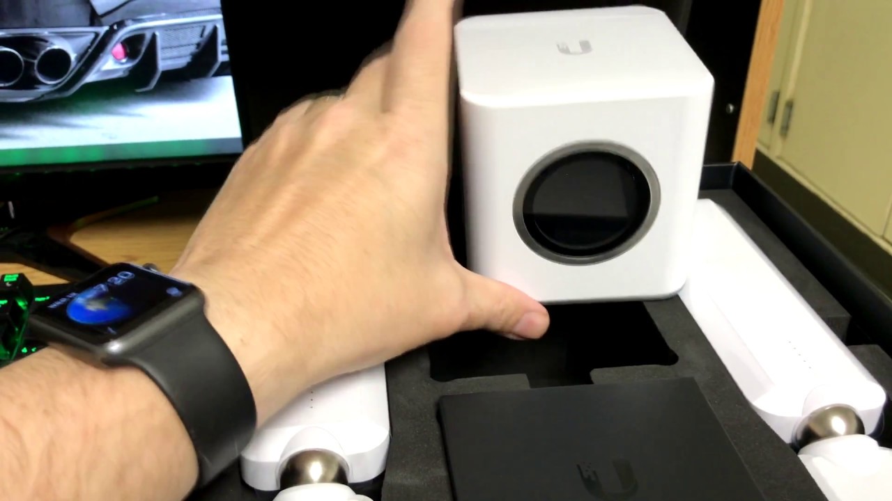 Ubiquiti Amplifi HD Mesh Router Unboxing in First Person View in 4K ...