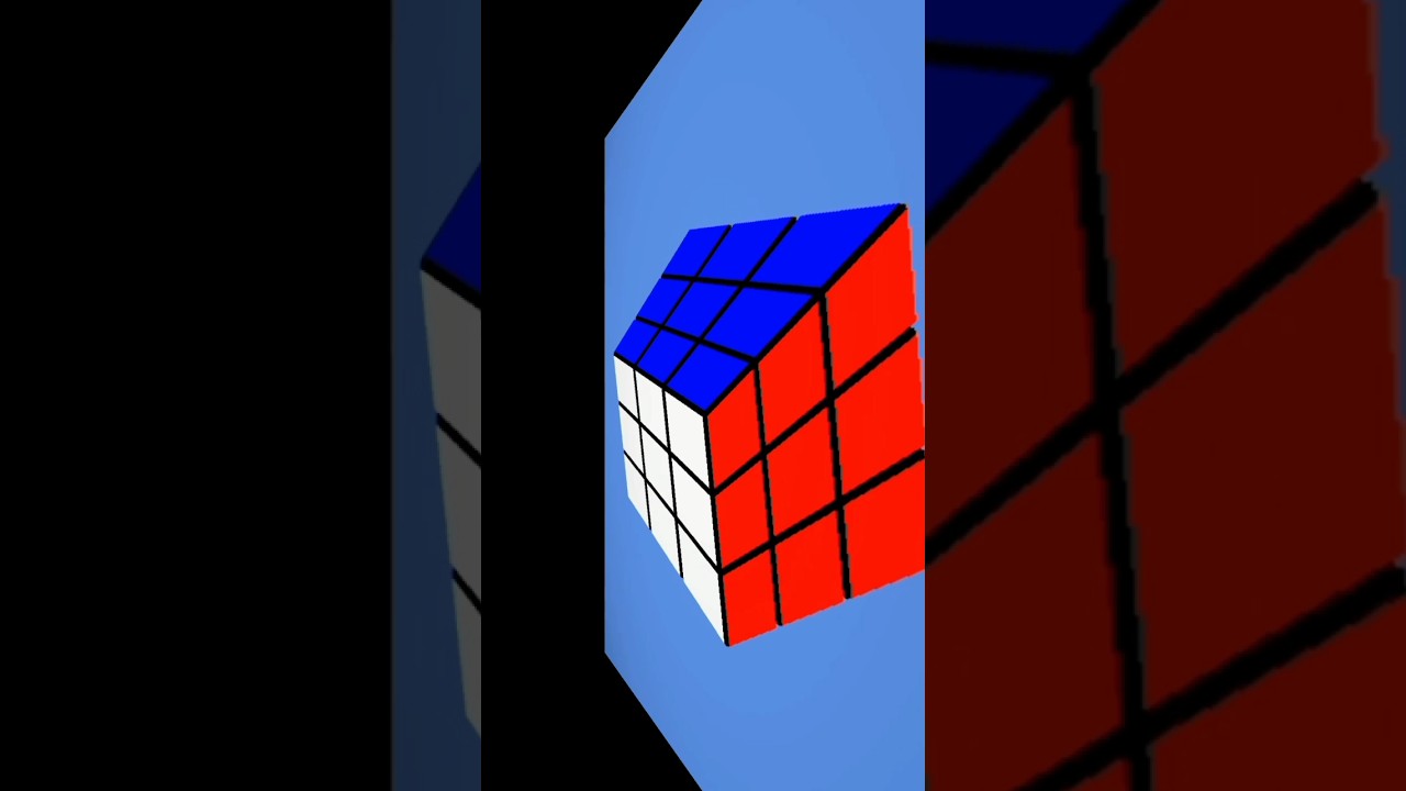 2x2 solving vs 3x3 Rubik's Cube solving tricks magic 🪄 #shortvideo # ...