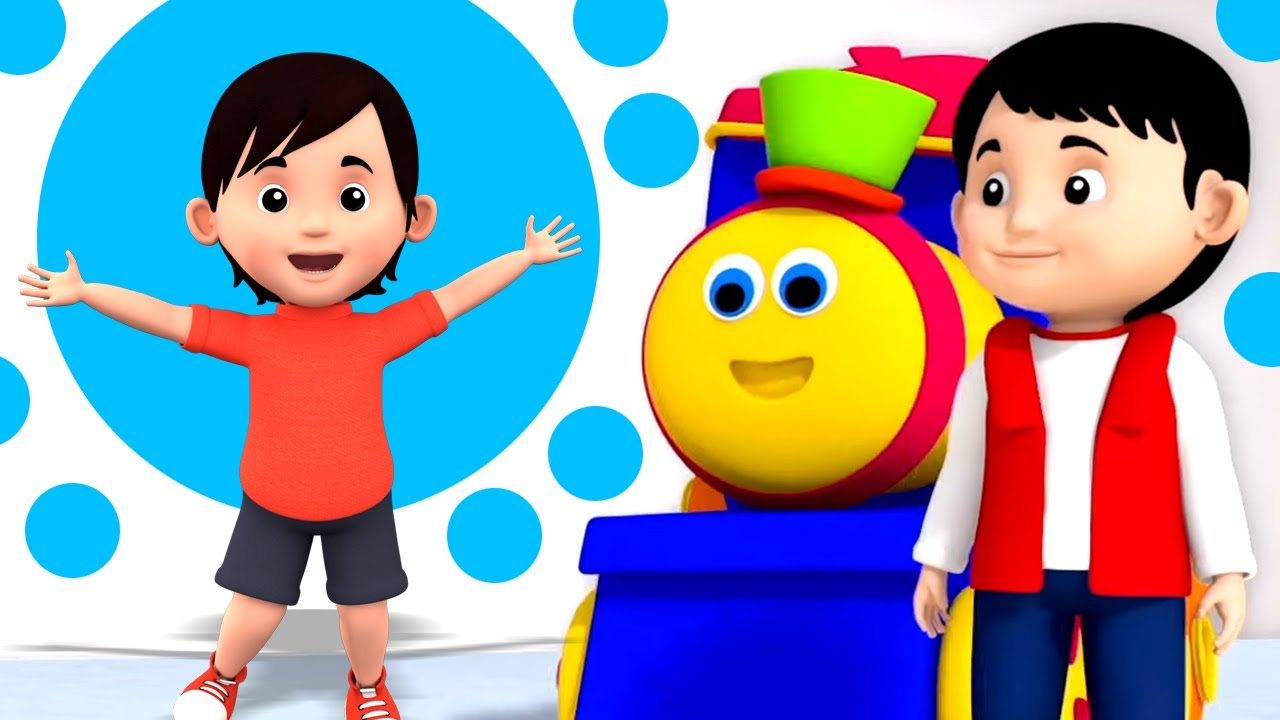 bob il treno canzone delle parti del corpo | rima per bambini - YouTube