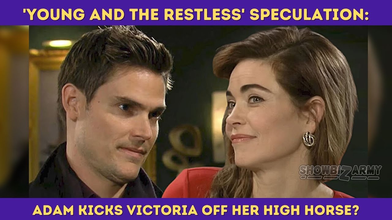 'Young and the Restless' Speculation: Adam Kicks Victoria Off Her High ...
