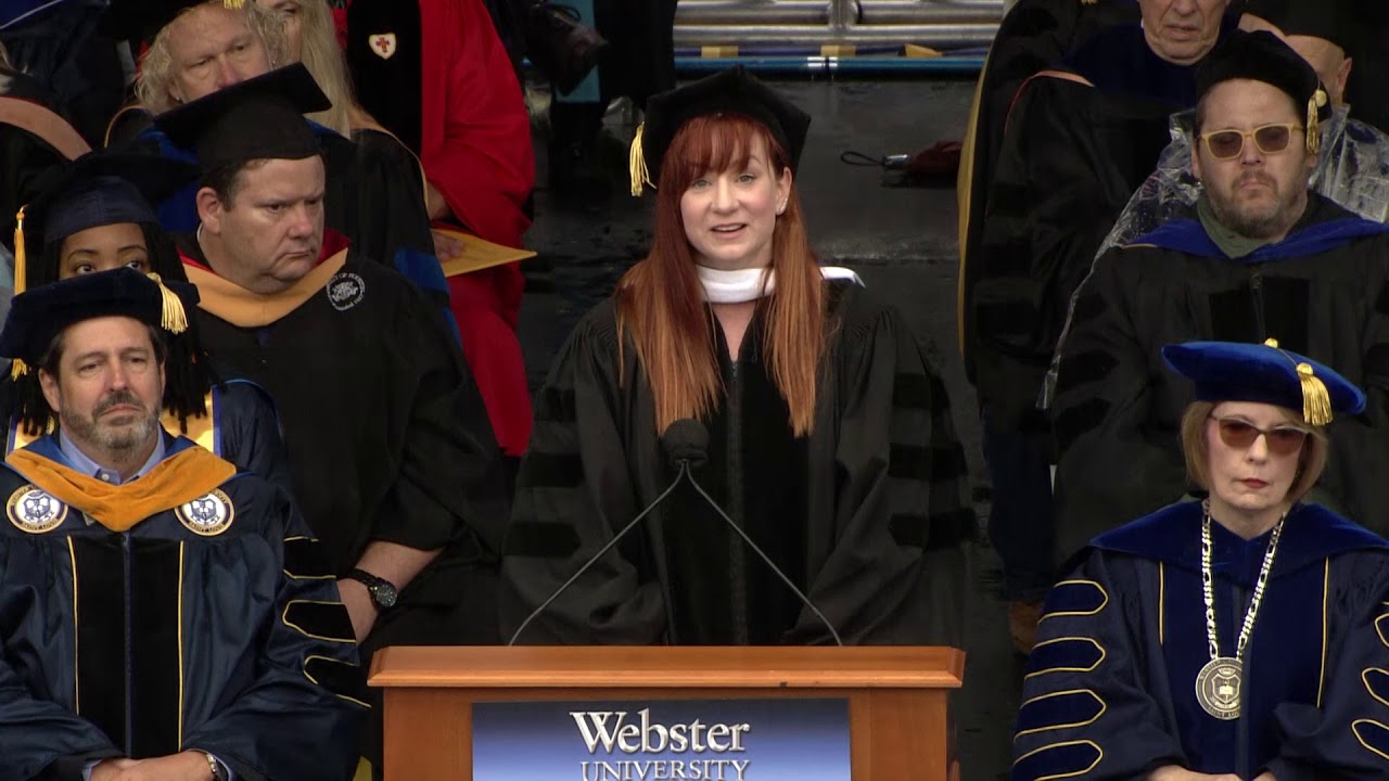 Webster University Commencement Speech 2019 - YouTube
