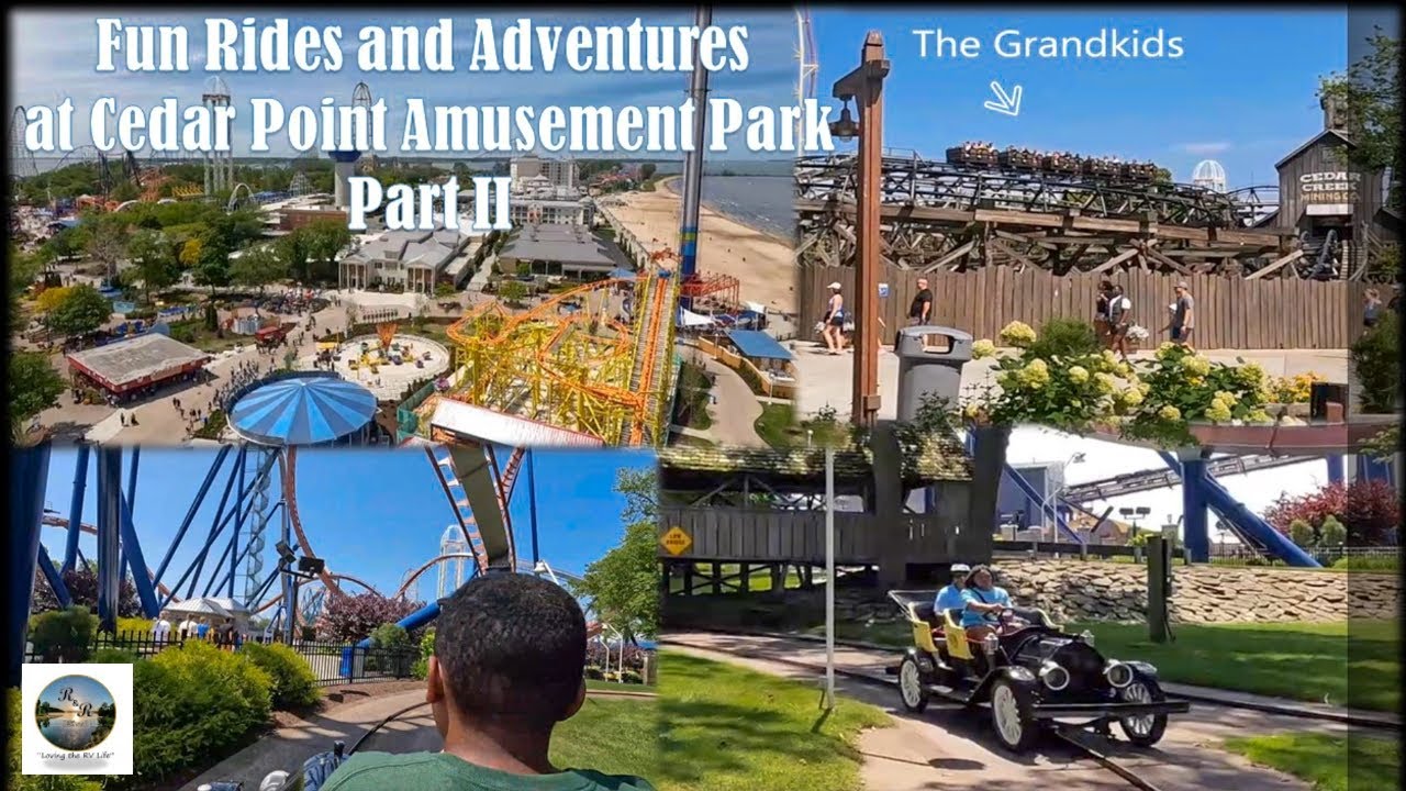 Fun and Adventures at Cedar Point Amusement Park Sandusky Ohio - YouTube