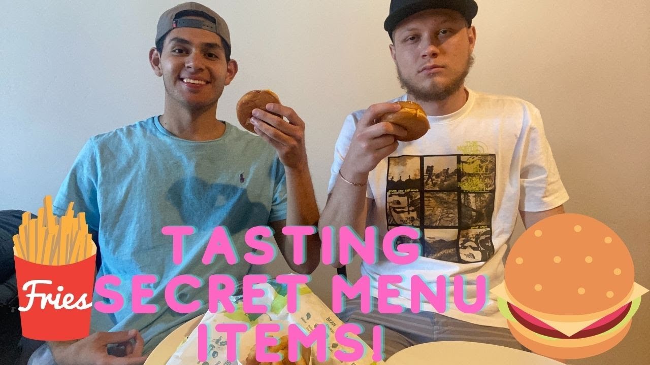 Tasting Popular Secret Menu Items! - YouTube