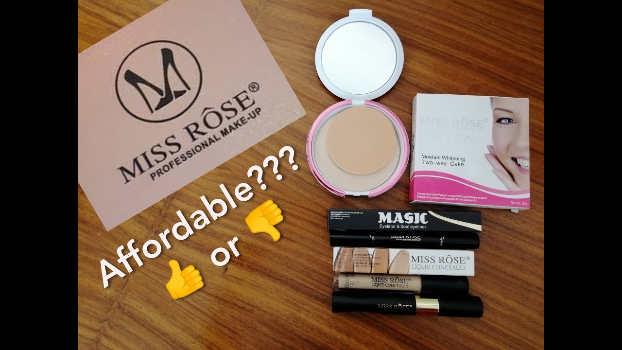 Miss Rose Cosmetics Review || Affordable Makeup Products : Noshi Live ...