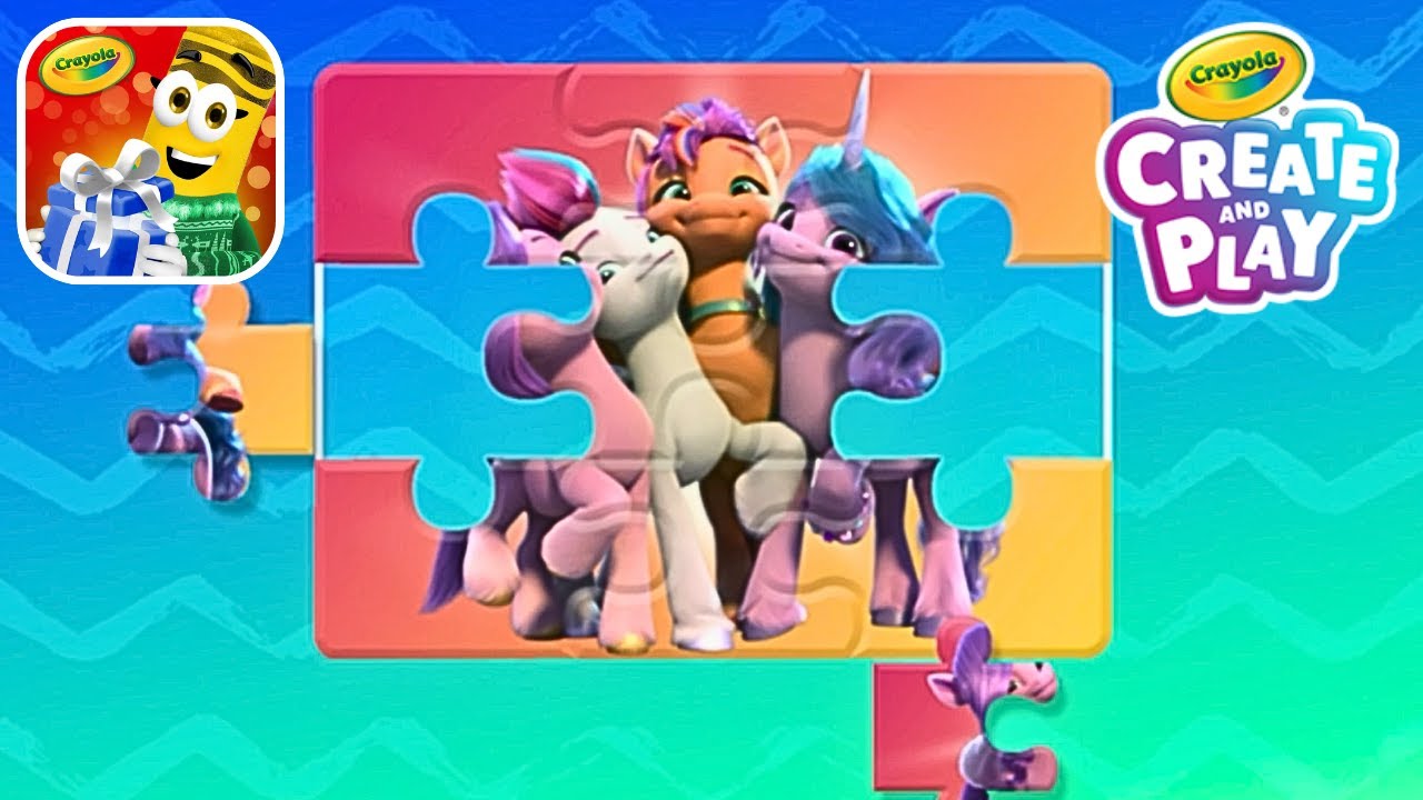 Crayola Create & Play: Create & Solve Puzzles From Your Artwork - YouTube