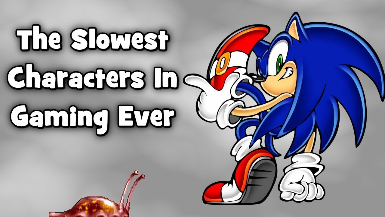 The Slowest Characters In Gaming Ever - YouTube