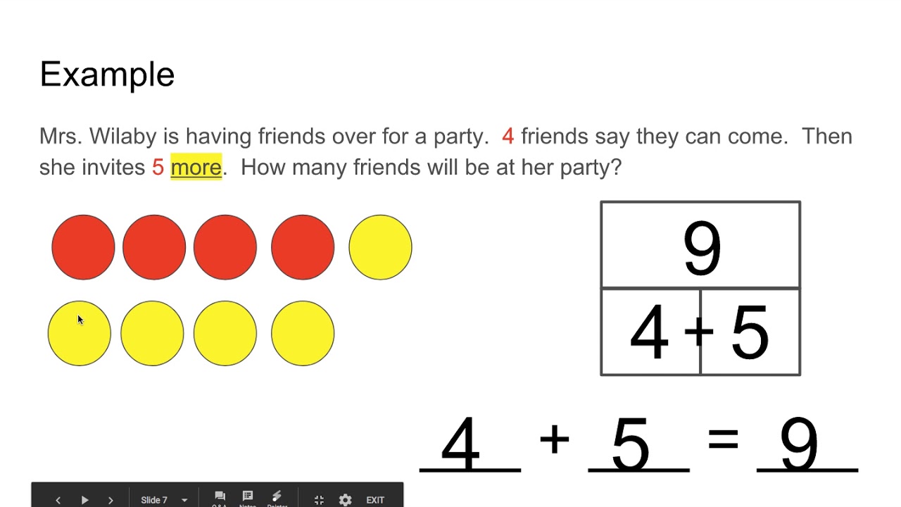 Story Problems About Joining - YouTube