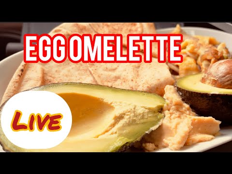 Making Egg Omelette - Live - YouTube