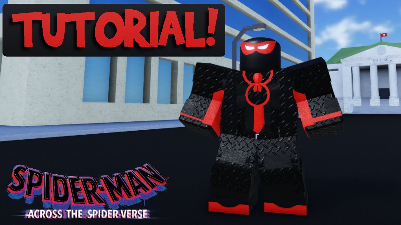ROBLOX | Spider-Man (Miles Morales Across The Spider-Verse) Tutorial ...