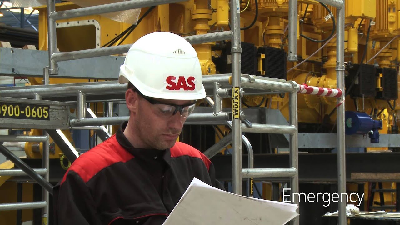 SAS Offshore Visitor Safety - YouTube