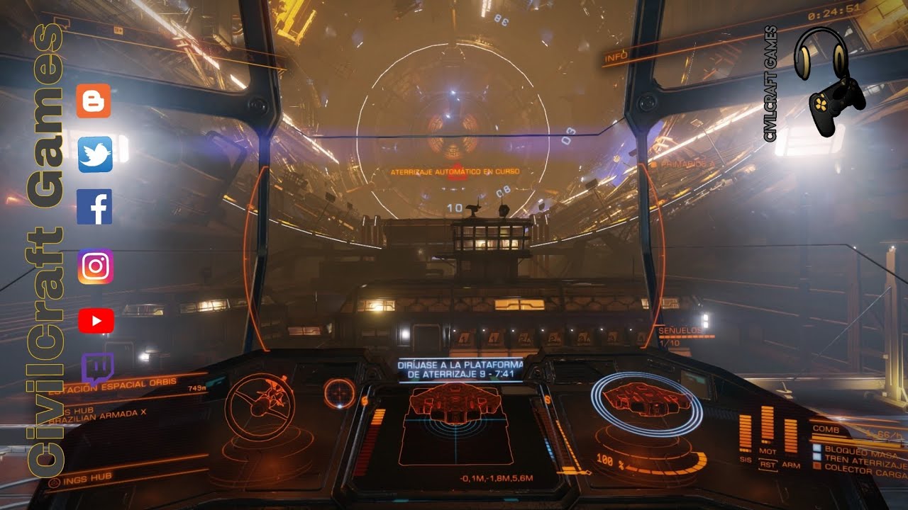 Elite Dangerous Ps4 | Tutorial Panel del sistema de la nave ... - YouTube