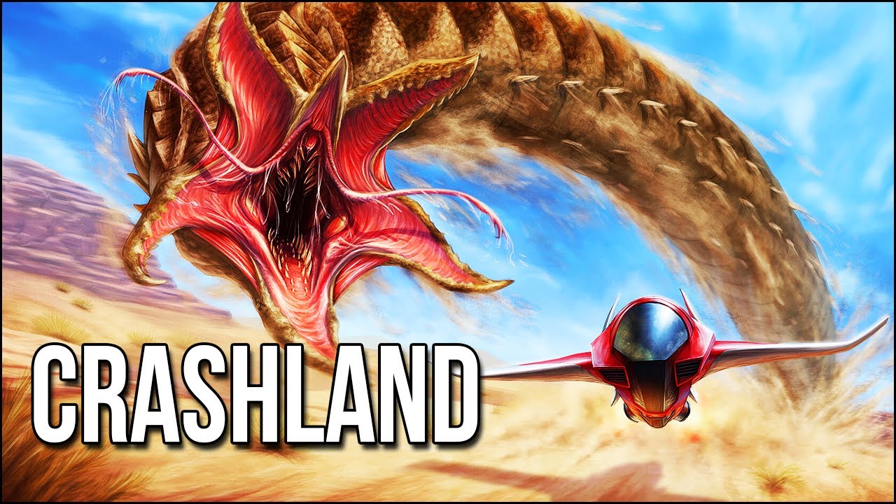 Crashland | Stalked By GIANT Worms In This New Quest Game! - YouTube
