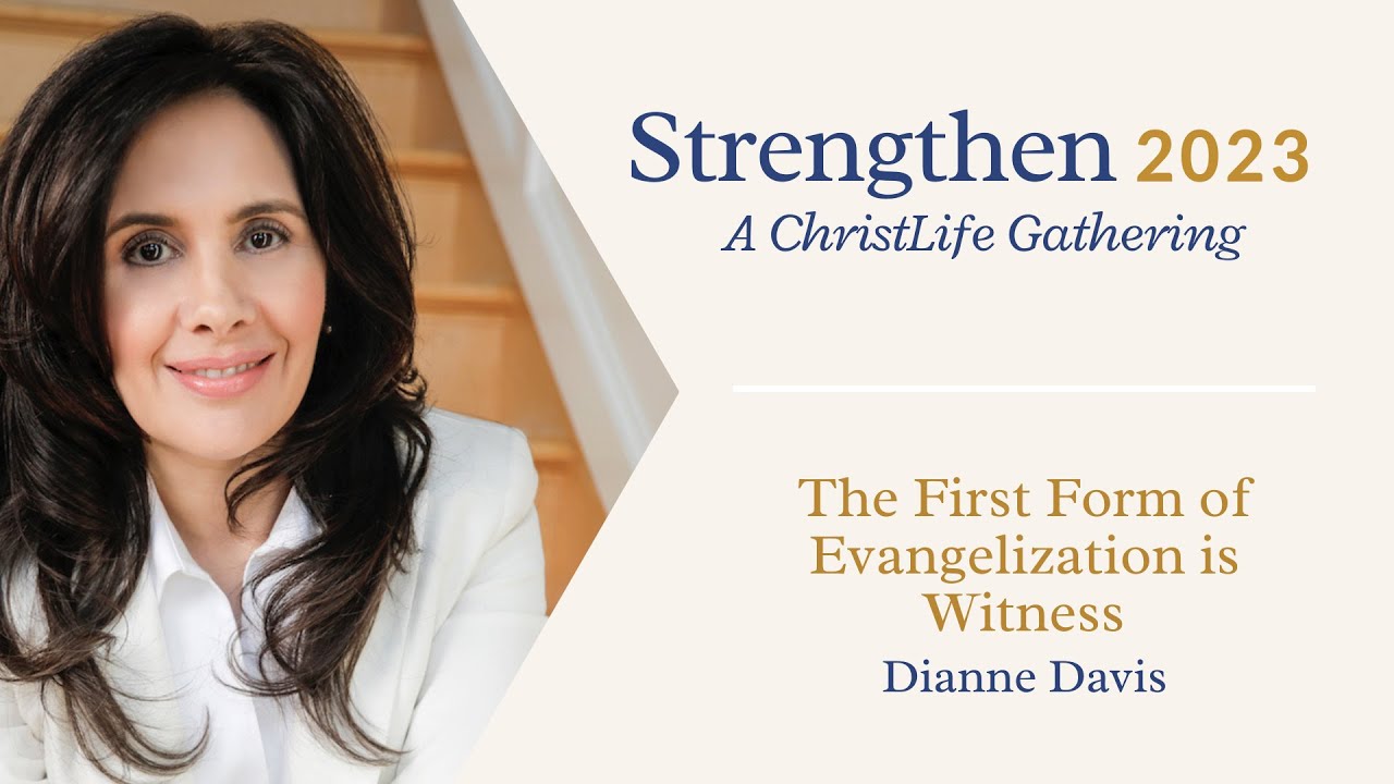 Dianne Davis - The First Form of Evangelization is Witness - YouTube