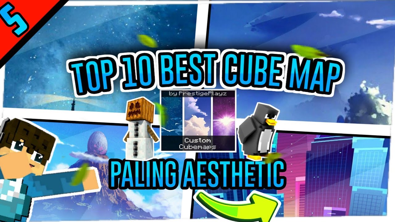 🌼TOP 10 BEST CUSTOM CUBE MAP YANG MEMBUAT SKY DIMINECRAFT MAKIN ...