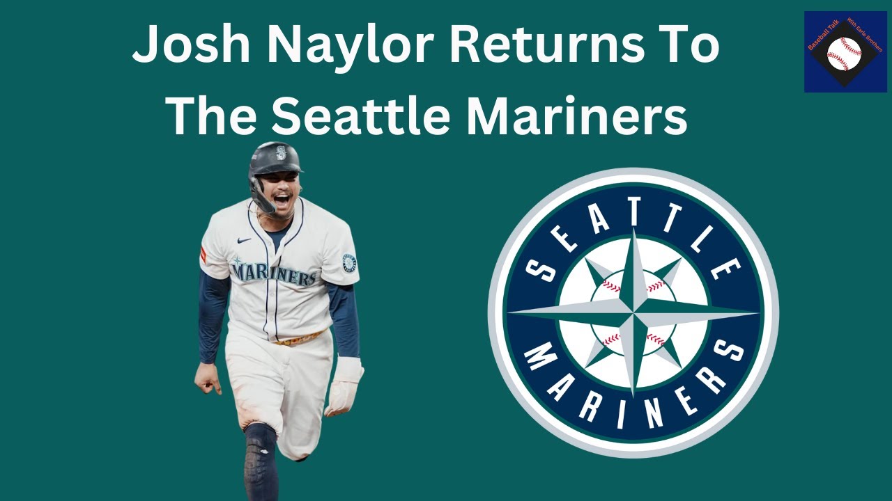 Josh Naylor Returns to The Seattle Mariners on a Five Year Deal - YouTube