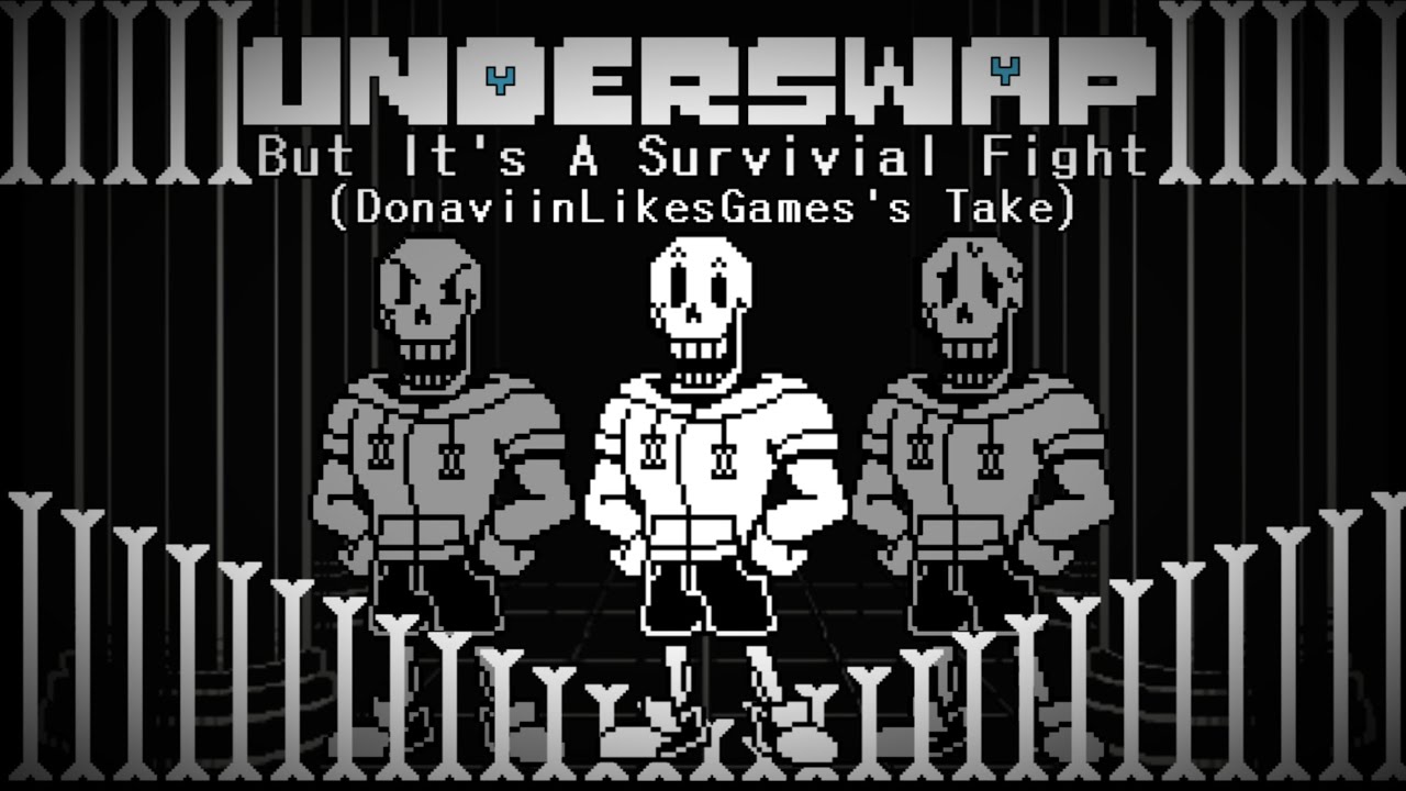 UnderSwap Papyrus | Survival Fight (Battle Animation) My Take - YouTube