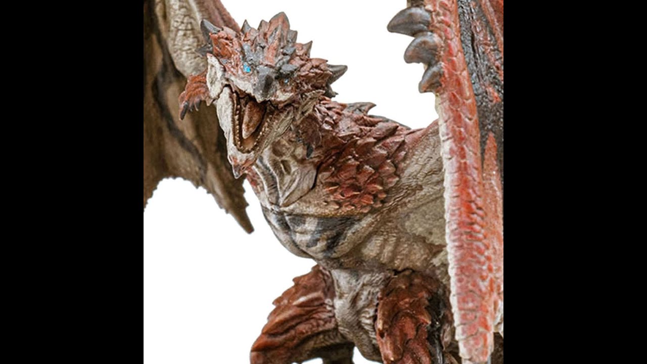 Monster Hunter Rathalos Figure Builder Cube Statue - YouTube
