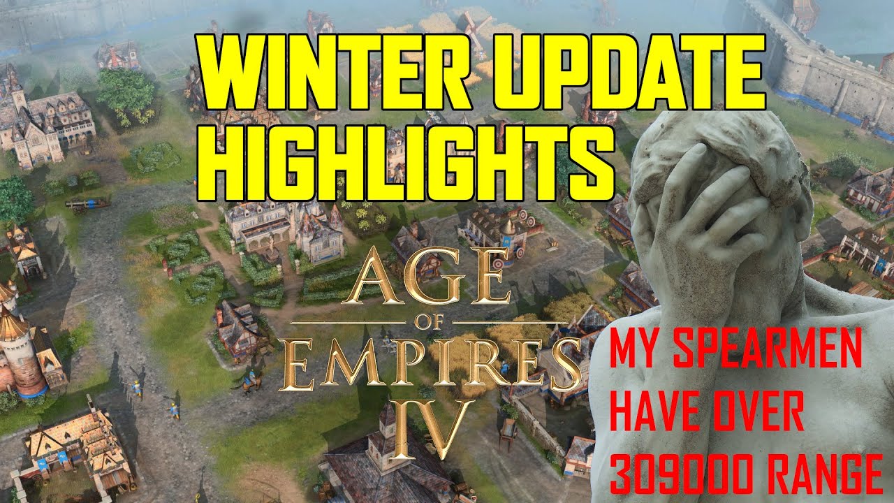 AOE 4 Winter Update Highlights & Major Spearman Bug - YouTube