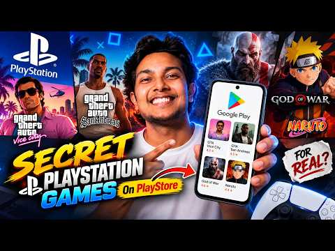 PlayStation Games Secretly Available on Google Play Store 🤯