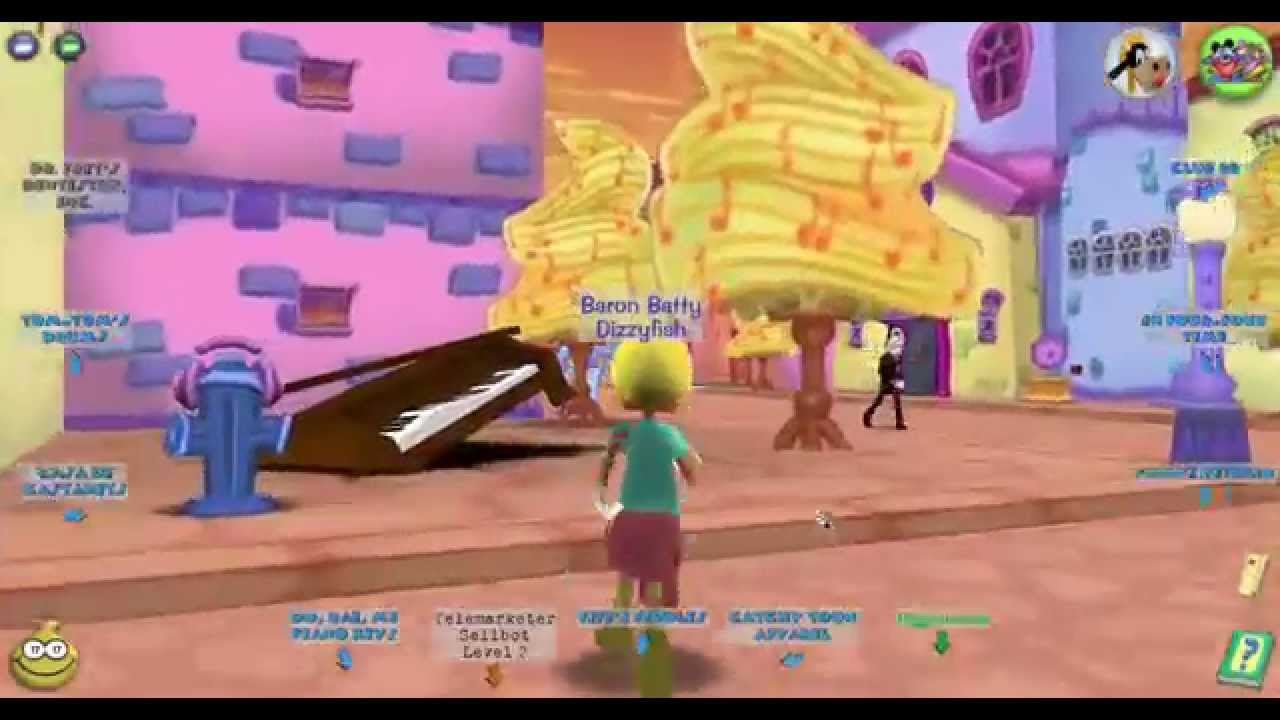 Toontown Rewritten Gameplay - YouTube