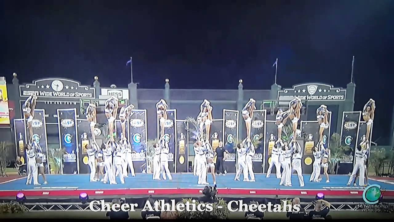 Cheer Athletics Cheetahs Finals Worlds 2015 - YouTube