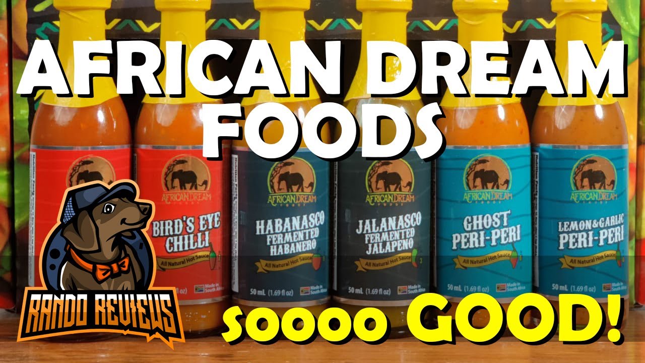 African Dream Foods REVIEW - Hot Sauces, BBQ Sauce, and Salts! - YouTube