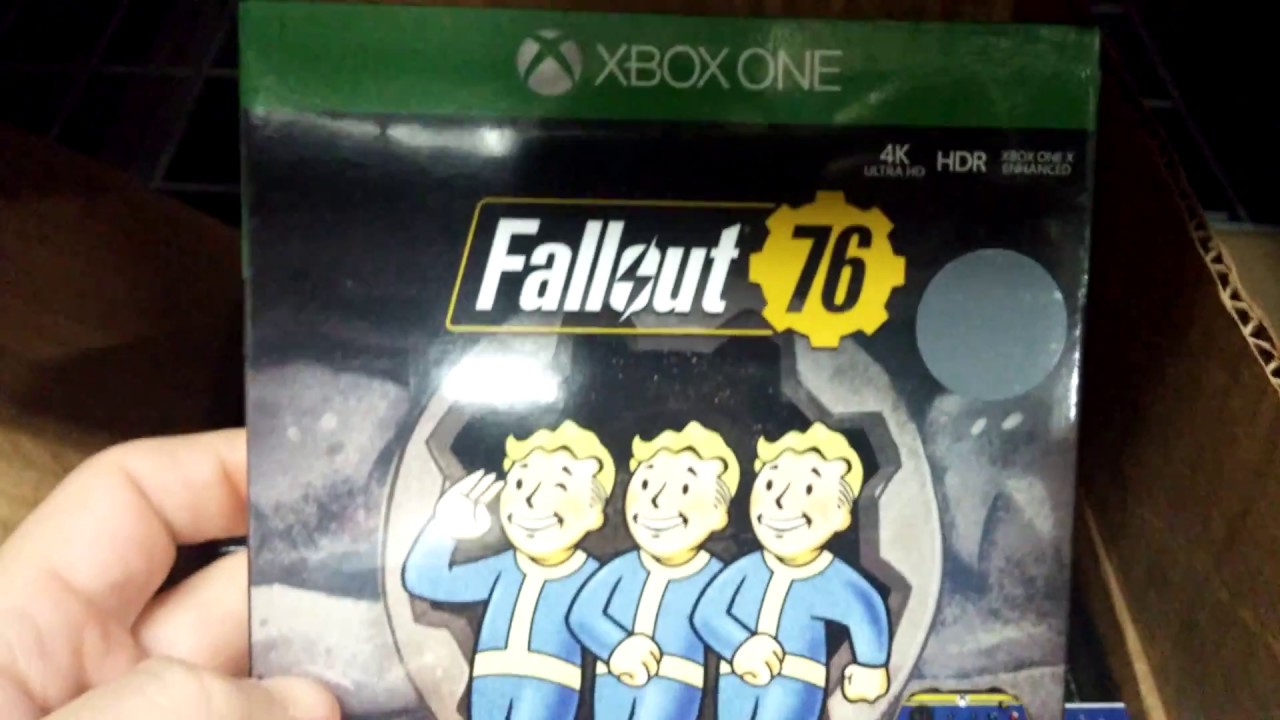 Fallout 76 - PS4 & Xbox One | Unboxing - YouTube