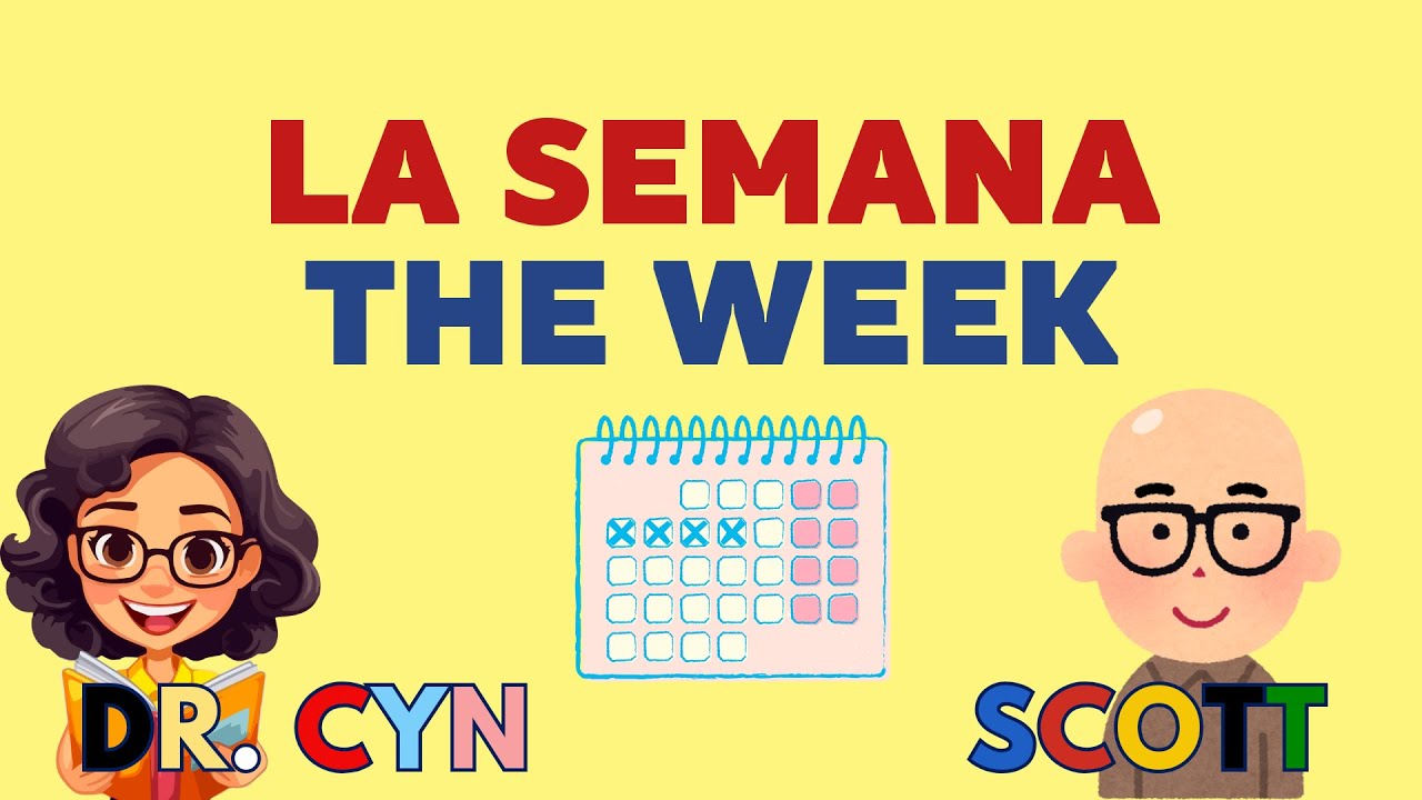 APRENDE LOS DÍAS de la SEMANA en ESPAÑOL e INGLÉS de Forma Divertida ...