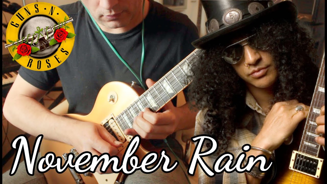 O Solo mais Lindo do SLASH "NOVEMBER RAIN" Solo completo Guns N' Roses ...